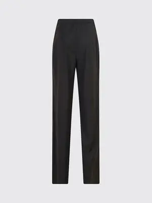 Max Mara Slim Fit Straight-leg Virgin Wool Trousers With Drawstring
