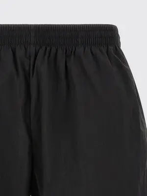 Balenciaga Slim Fit Jogging Shorts In Technical Fabric With Contrast Logo