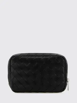 Bottega Veneta Small Intrecciato Calfskin Beauty Case With Zip Closure