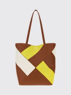 Loewe Puzzle Fold Large Bicolour Calfskin Tote Bag