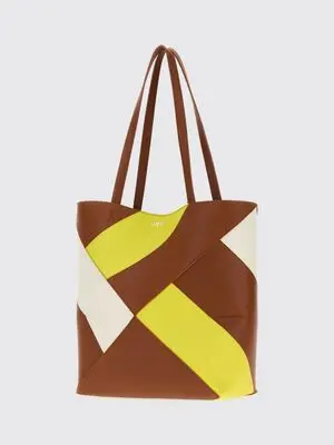 Loewe Puzzle Fold Large Bicolour Calfskin Tote Bag