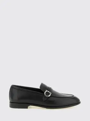 FERRAGAMO Gancini Horsebit Smooth Calfskin Leather Penny Loafers