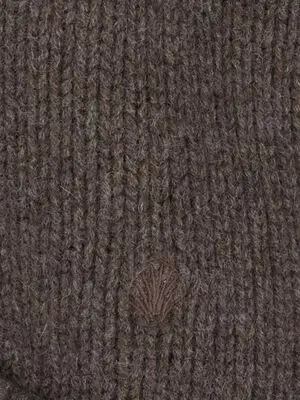 Loulou De Saison Derry 100% Cashmere V-neck Jumper With Dropped Shoulders - Brown