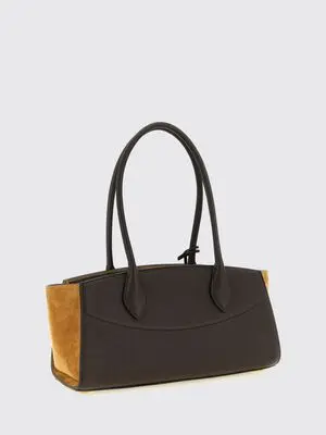 FERRAGAMO Medium Studio Leather Shoulder Bag With Gancini Clasp