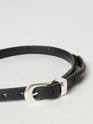 Our Legacy Smooth Calfskin Leather Belt With Pin Buckle