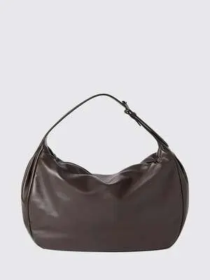 Brunello Cucinelli Calfskin Leather Handbag With Adjustable Handle