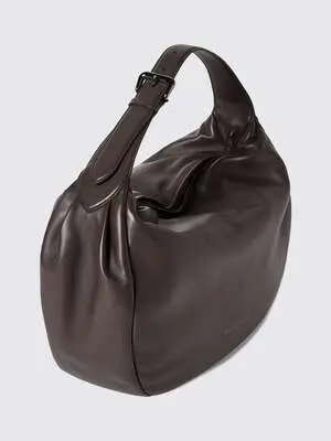 Brunello Cucinelli Calfskin Leather Handbag With Adjustable Handle