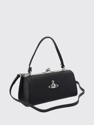 VIVIENNE WESTWOOD Doll Xl Saffiano Synthetic Leather Mini Handbag