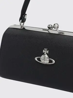 VIVIENNE WESTWOOD Doll Xl Saffiano Synthetic Leather Mini Handbag