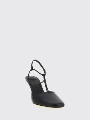 Jacquemus Pina Lamb Leather Slingback Pumps With Stiletto Heel