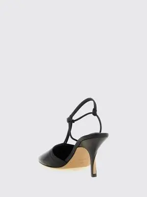 Jacquemus Pina Lamb Leather Slingback Pumps With Stiletto Heel