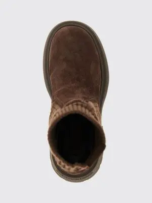 JIMMY CHOO Tamia Suede Chelsea Boots With A Lug Sole