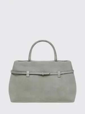 Manu Atelier Le Cambon 35 Suede Leather Handbag