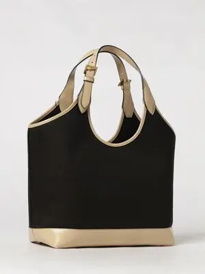 Versace Rivière Large Linen And Cotton Tote Bag With Medusa Logo