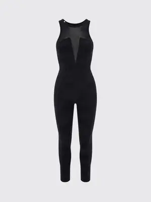 Elisabetta Franchi Off-the-shoulder Slim Fit Jumpsuit In Jersey