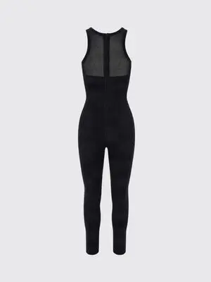 Elisabetta Franchi Off-the-shoulder Slim Fit Jumpsuit In Jersey
