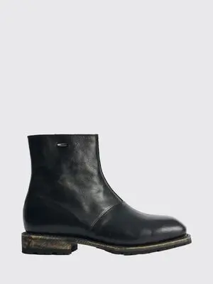 Our Legacy Engine Ankle Boots In Cowhide Leather With Vibram Rubber Sole