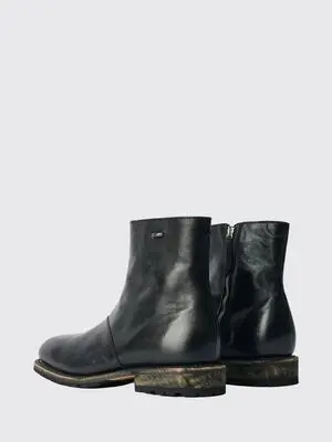 Our Legacy Engine Ankle Boots In Cowhide Leather With Vibram Rubber Sole