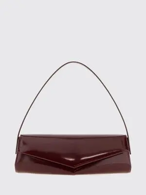 JIL SANDER Kante Brushed Calfskin Shoulder Bag With Flat Handle