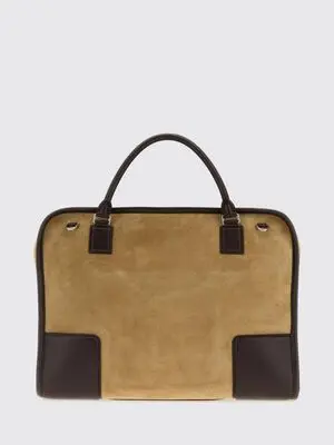 Loewe Amazona 180 Calfskin Leather And Suede Handbag