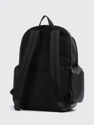 BOSS Jace Backpack In Recycled Synthetic Leather With Adjustable Straps