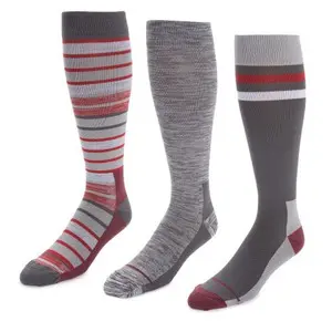 MUK LUKS 3 Pair Pack Compression Knee-high Nylon Socks
