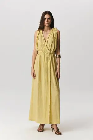 BULDAN'S Selene Dress - Yellow