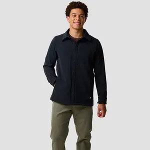 BACKCOUNTRY Destination Softshell Fleece Snap-up Shirt - Black