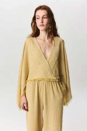 BULDAN'S Laura Blouse - Yellow