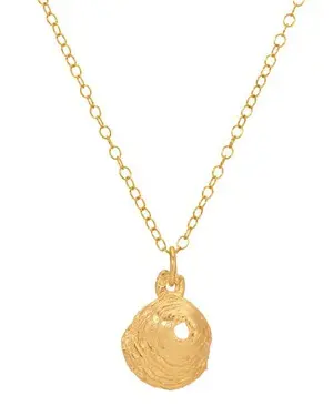 ISADORE LEE Key Hole Mini Necklace - Sterling Silver