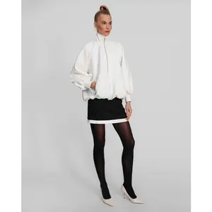 THEO THE LABEL Leucothea Pearly Bomber - Ivory