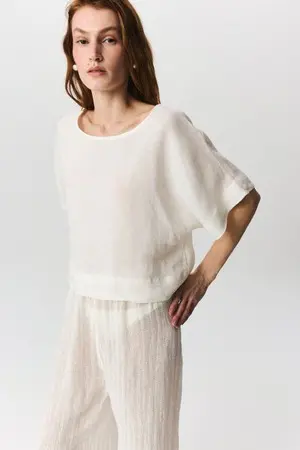 BULDAN'S Ross Top - Ivory