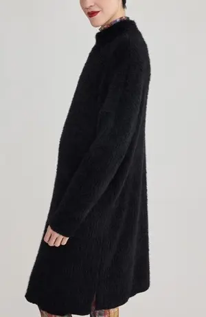 LUUKAA Capucine Shaggy Knit Dress