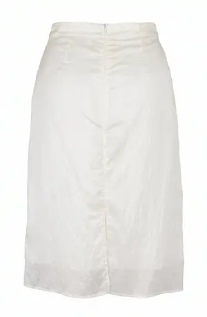MODENAIRE Sequin Embellished Midi Skirt With Drawstring Waist