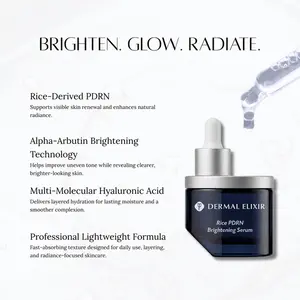 DERMAL ELIXIR Rice Pdrn Brightening Serum40ml