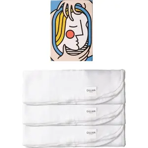 GILLIAN COSMETICS Gillian Muslin Cleansing Cloths3-pack - Na