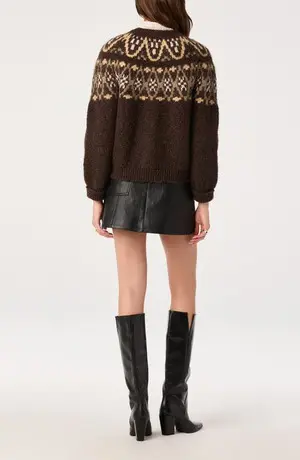 Astr The Label Irene Cardigan - Brown