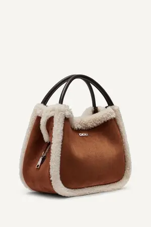 Dkny Capri Medium Shopper - Walnut