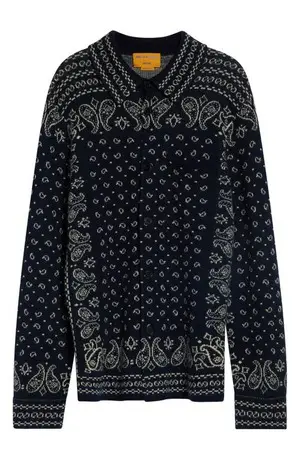 Guest In Residence Wild Rag Cashmere Sweater