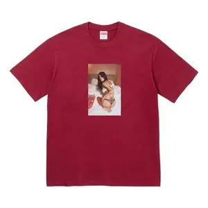 Supreme X Larry Clark Fw26 Neighbor T-shirt - Cardinal