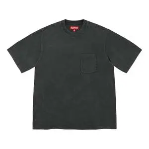 Supreme Fw26 Cracked Pocket S/s T-shirt - Black