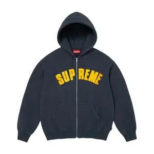 Supreme X Larry Clark Fw26 Zip Up Hooded Sweatshirt