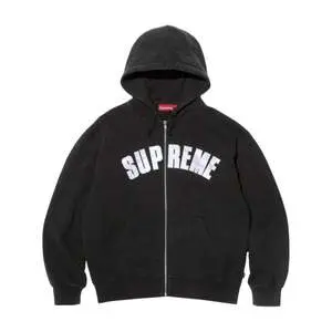 Supreme X Larry Clark Fw26 Zip Up Hooded Sweatshirt