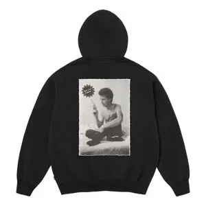 Supreme X Larry Clark Fw26 Zip Up Hooded Sweatshirt - Black