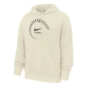 Nike Swoosh Club Fleece Hoodie - Sail