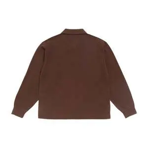 StÜssy Classic Pique Ls Polo - Brown