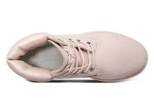 Timberland Premium Waterproof Lace Up Hiking Boots 'pale Pink - Pink/brown