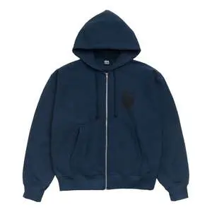StÜssy 8 Ball Zip Hoodie - Navy