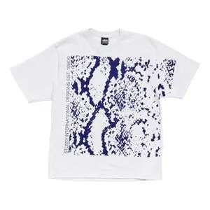 StÜssy Snakeskin T-shirt - Ash Heather