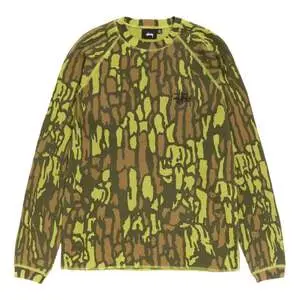 StÜssy Basic Thermal - Tree Bark Camo